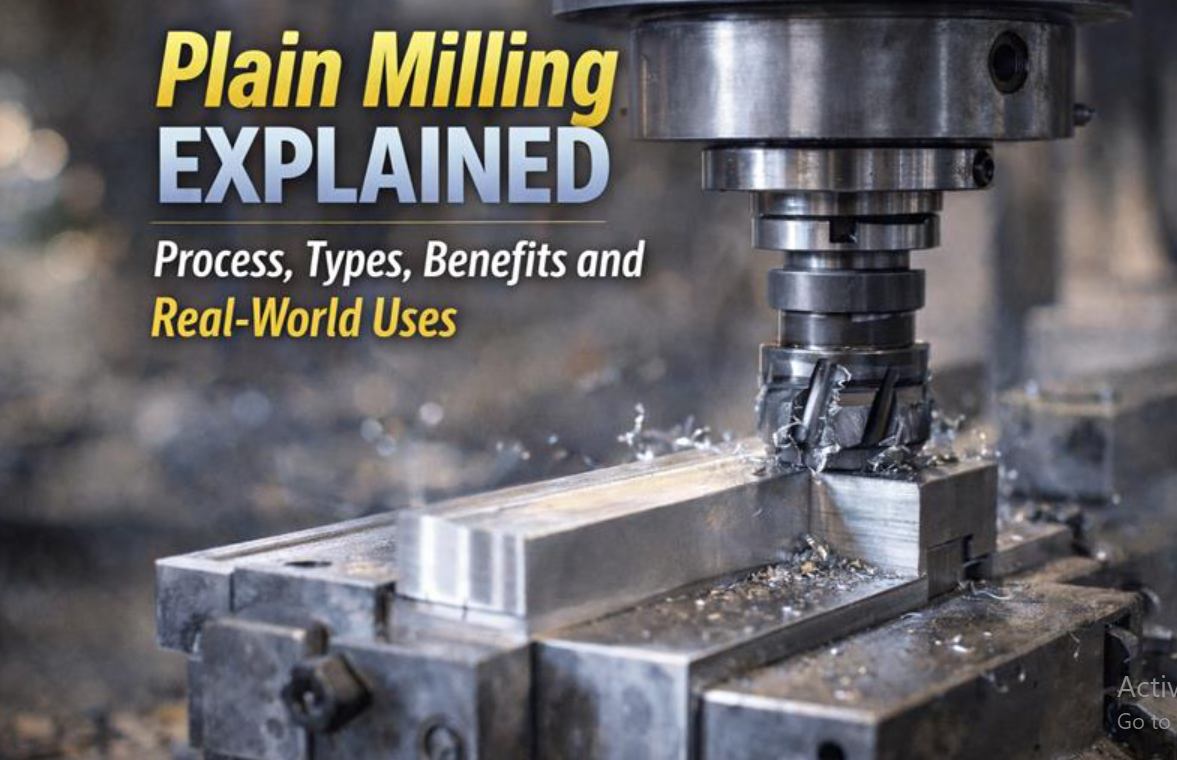 Plain Milling Process, Benefits, and Applications